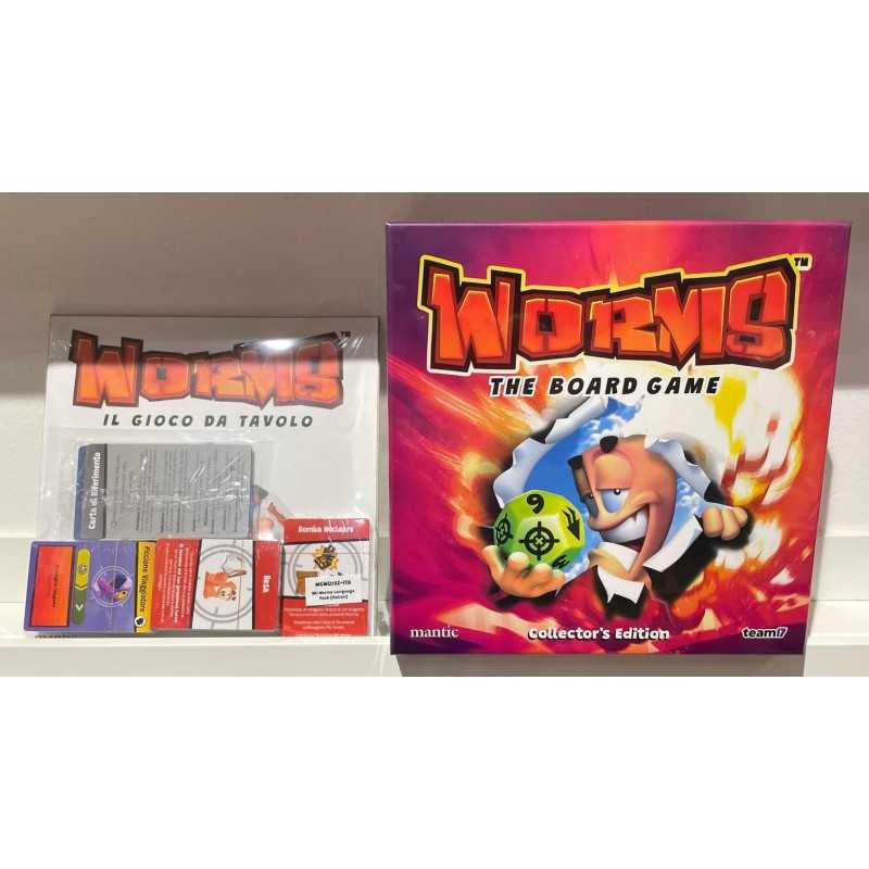 WORMS THE BOARDGAME COLLECTOR EDITION in italiano KICKSTARTER MAYHEM ...