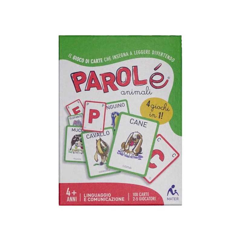 PAROLE' giovani nel tempo GIOCO DA TAVOLO educativo IN ITALIANO animali