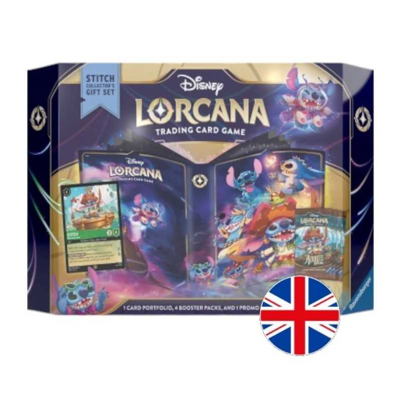 STITCH GIFT SET da collezione AZURITE SEA disney LORCANA trading card ...