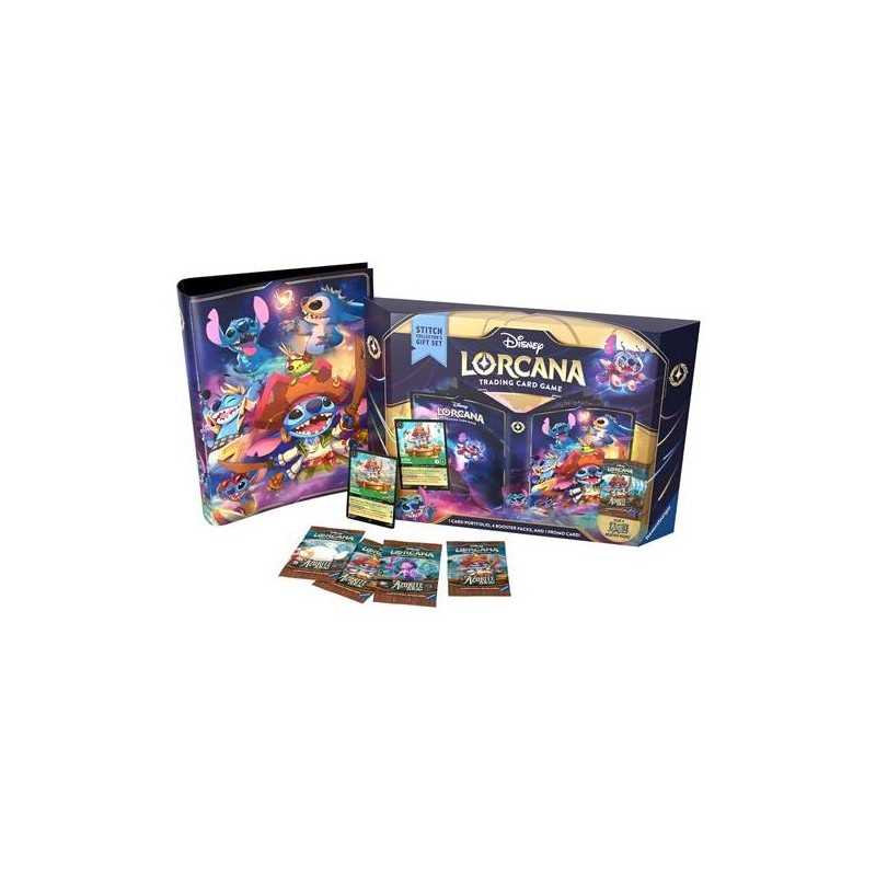 STITCH GIFT SET da collezione AZURITE SEA disney LORCANA trading card ...