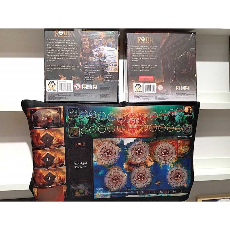 FOUR HORSEMEN deluxe box with playmat epic cooperative board game