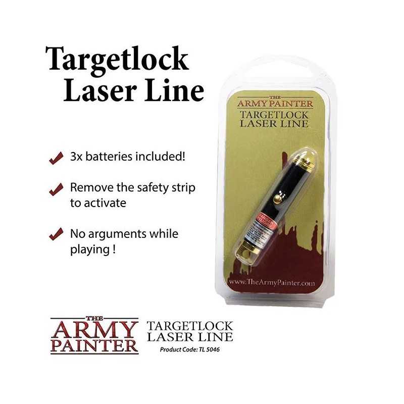 TARGETLOCK LASER LINE markerlight POINTER puntatore THE ARMY PAINTER a ...