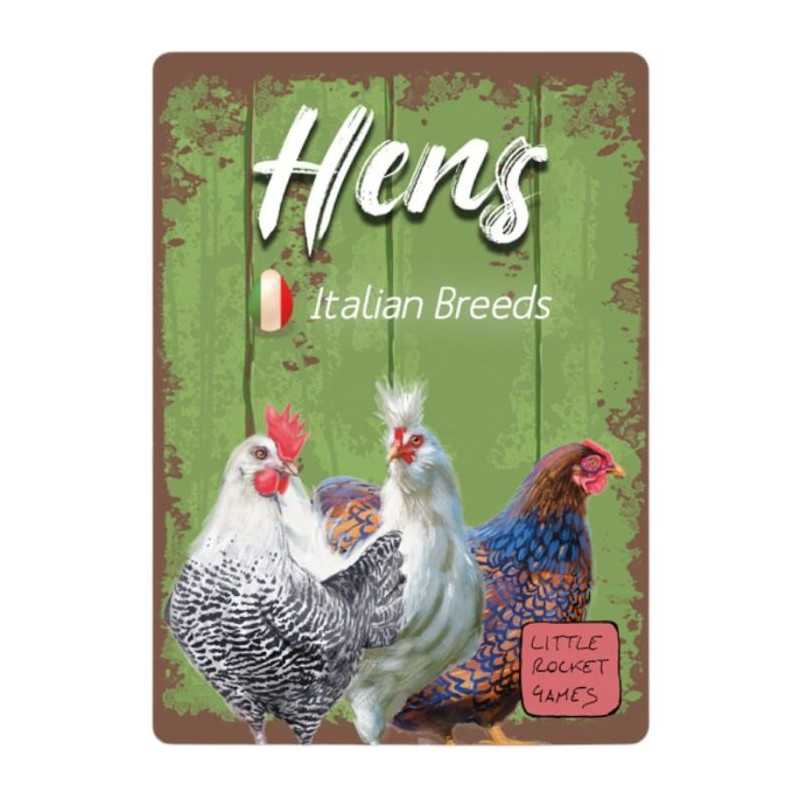 ITALIAN BREEDS espansione per HENS gioco da tavolo IN ITALIANO età 10+