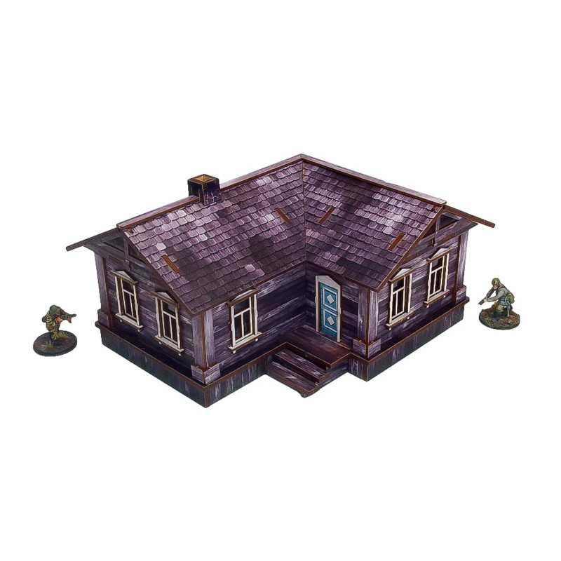 WW2 OSTFRONT VILLAGE MARIA'S HOUSE edificio SCENARIO warlord games BOLT ...