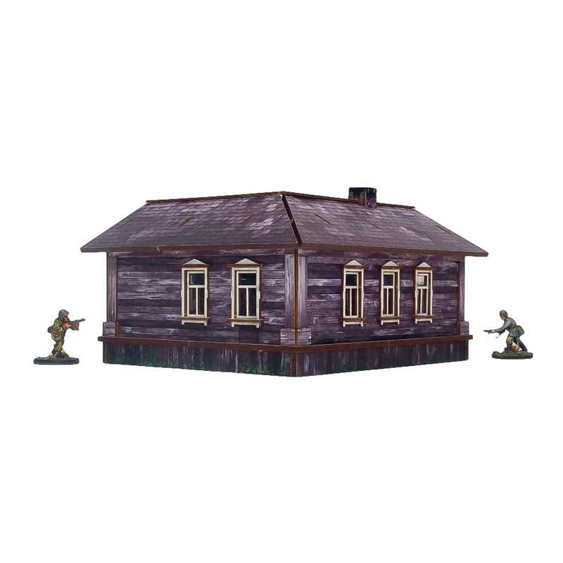 WW2 OSTFRONT VILLAGE MARIA'S HOUSE edificio SCENARIO warlord games BOLT ...