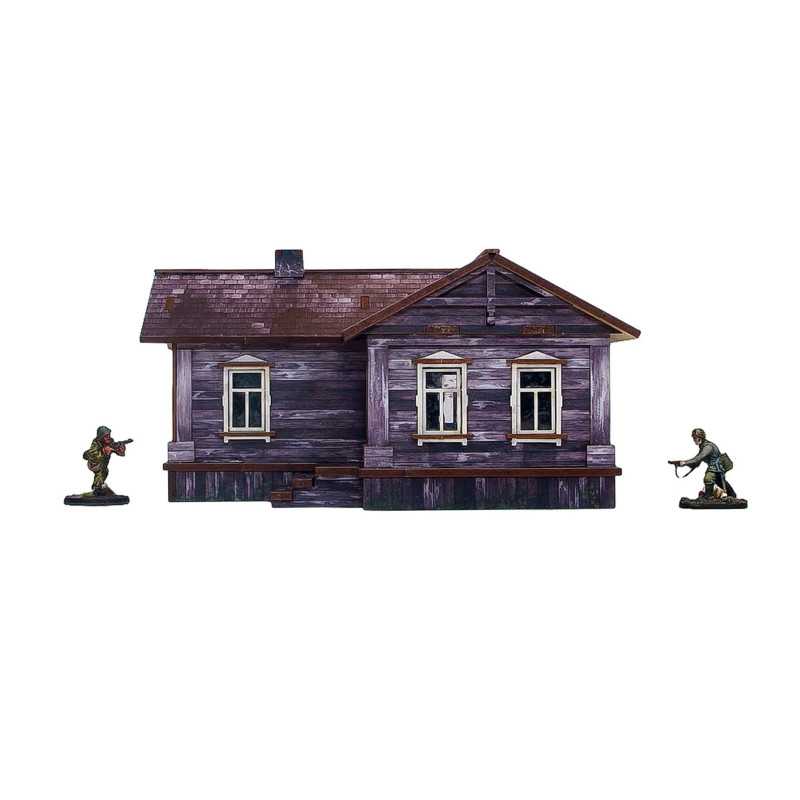 WW2 OSTFRONT VILLAGE MARIA'S HOUSE edificio SCENARIO warlord games BOLT ...