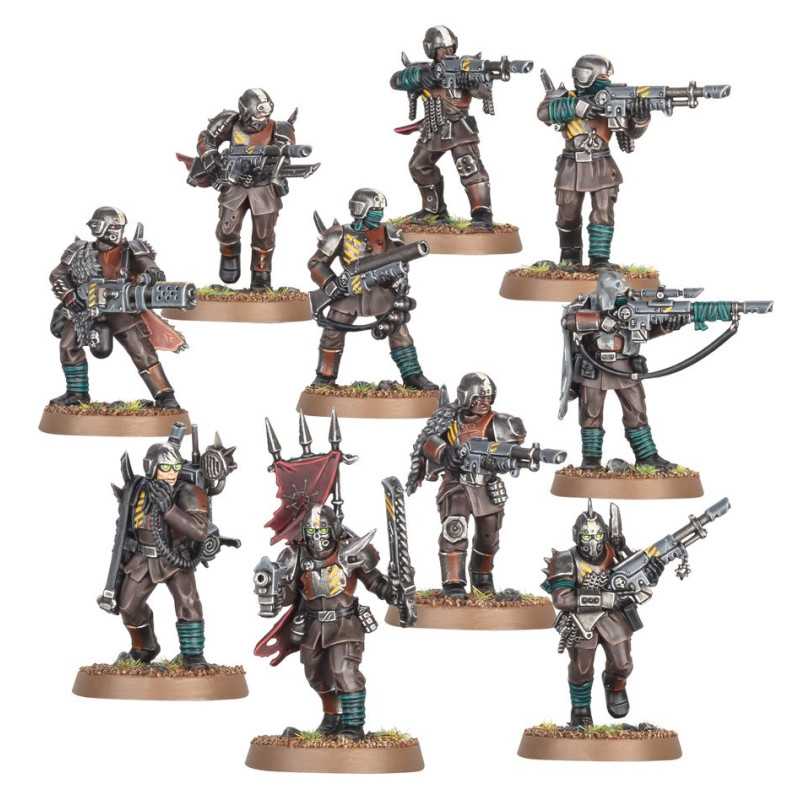 SQUADRA DI GUARDIE TRADITRICI traitor guardsmen sqiad CHAOS SPACE ...