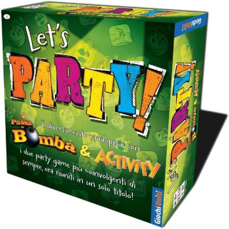 LET'S PARTY gioco da tavolo PASSA LA BOMBA & ACTIVITY party game IN ...