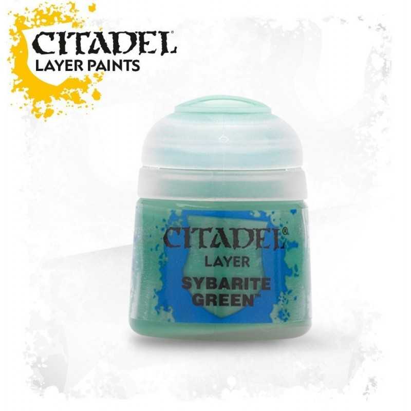 SYBARITE GREEN Citadel paint colore acrilico layer 12 ml Warhammer ...