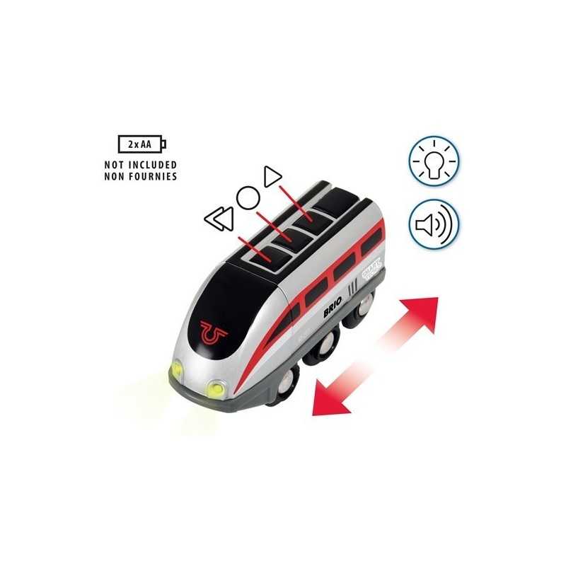 FERROVIA SMART TECH locomotiva e tunnel azione Brio 33873 treno ...