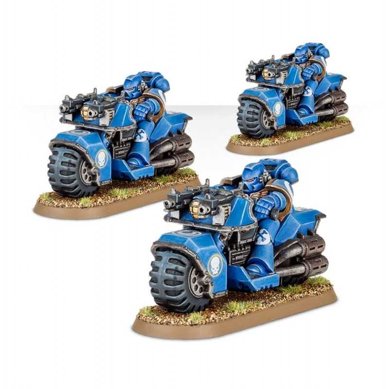 BIKE SQUAD SPACE MARINES Warhammer 40000 motociclisti