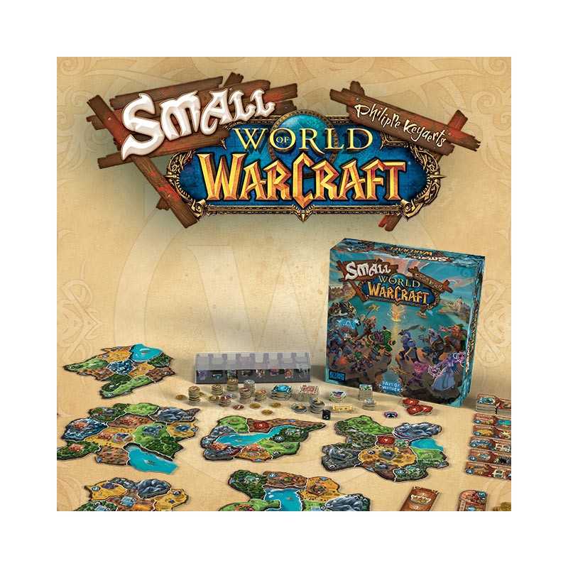 SMALL WORLD OF WARCRAFT smallworld GIOCO DA TAVOLO days of wonder IN ...