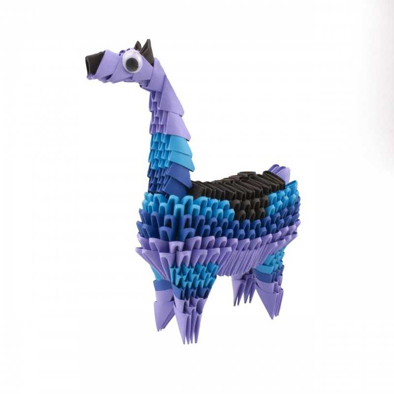 LAMA origami 3d CREAGAMI sculture di carta MEDIUM creativamente 346 ...