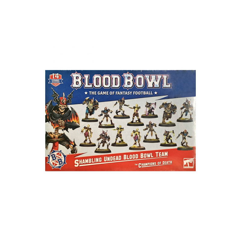 SHAMBLING UNDEAD TEAM the champions of death BLOOD BOWL set di 14 ...
