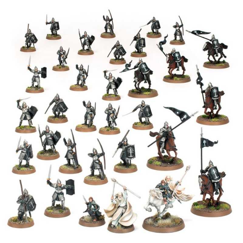 MINAS TIRITH BATTLEHOST middle earth THE LORD OF THE RINGS strategy battle game CITADEL età 12+