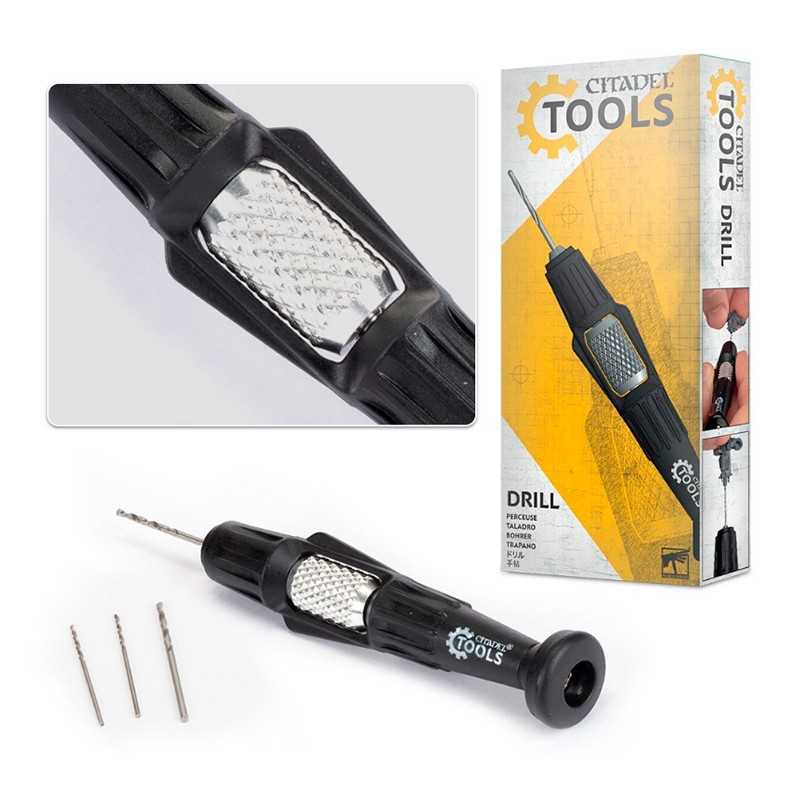 TRAPANO A MANO per plastica DRILL citadel tools WARHAMMER età 12+