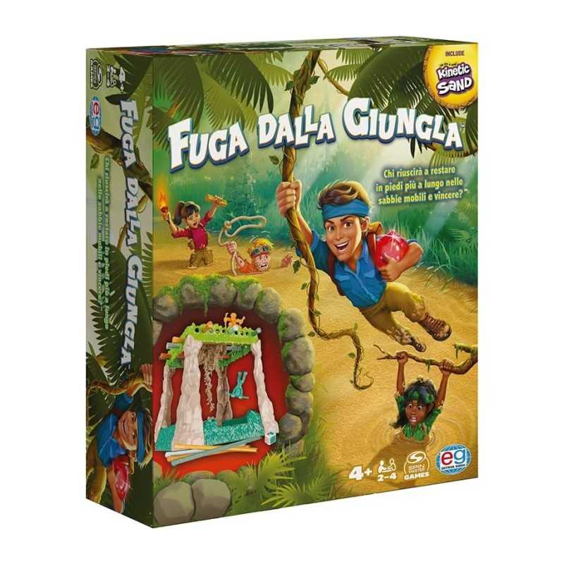 FUGA DALLA GIUNGLA sabbia cinetica IN ITALIANO spin master games SABBIE ...