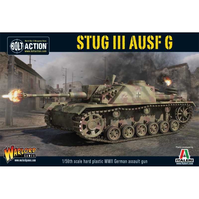 STUG 3 AUSF G ww2 assault gun BOLT ACTION warlord games ITALERI età 14+
