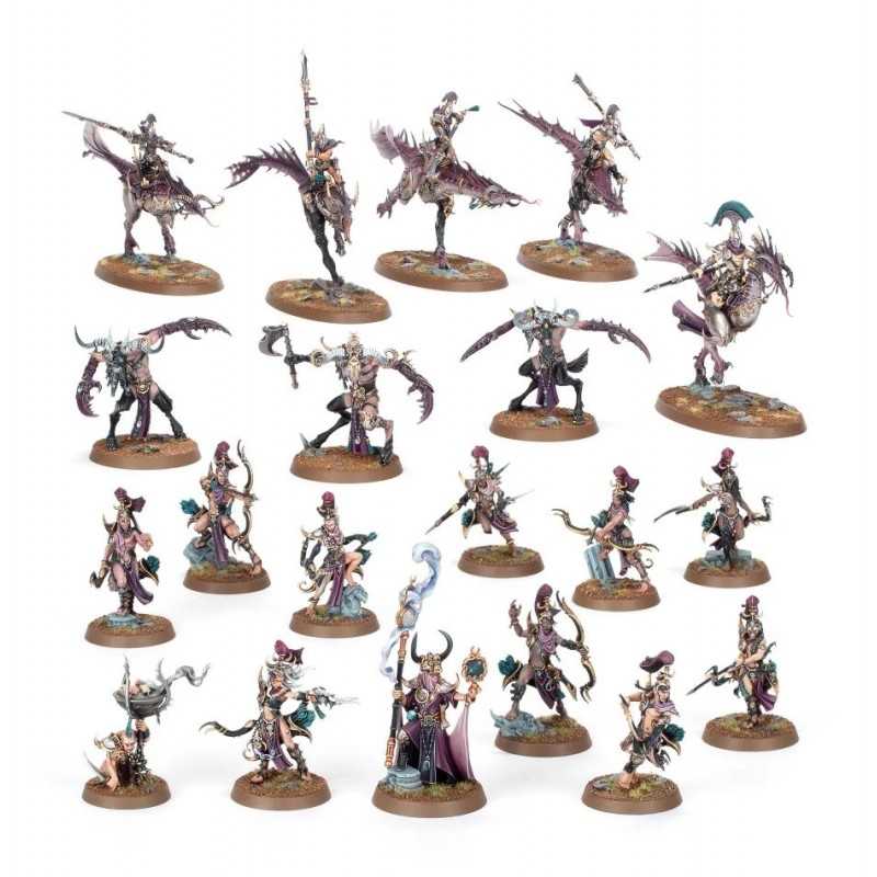 HEDONITES OF SLAANESH set di 20 miniature VANGUARD warhammer AGE OF ...