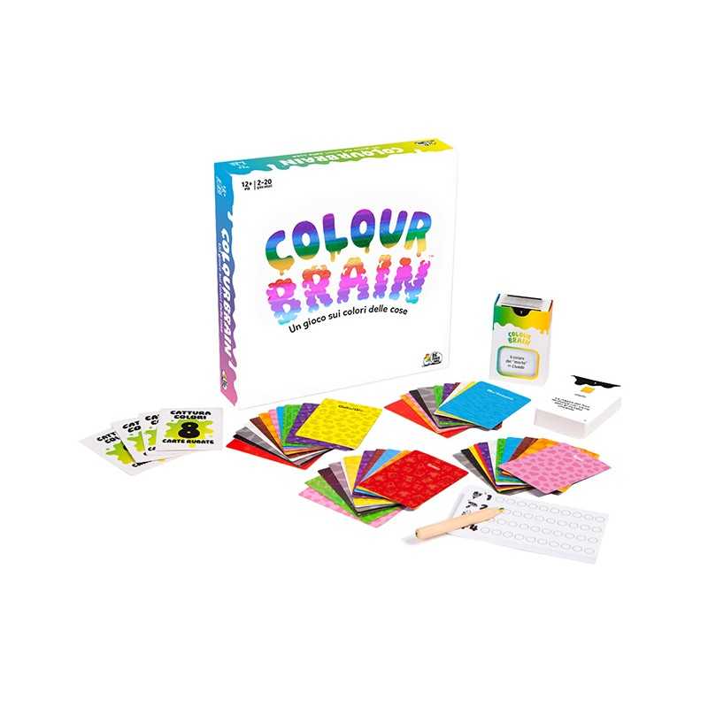 COLOUR BRAIN gioco da tavolo COLORI asmodee IN ITALIANO età 12+