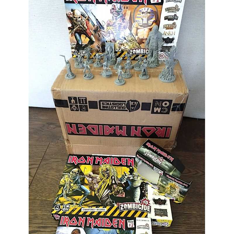 IRON MAIDEN expansions Character Packs for Zombicide Massive Darkness