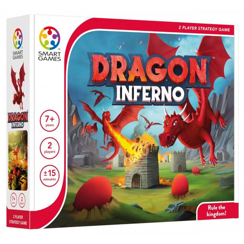 DRAGON INFERNO gioco da tavolo UNO CONTRO UNO crea il tuo regno SMART ...