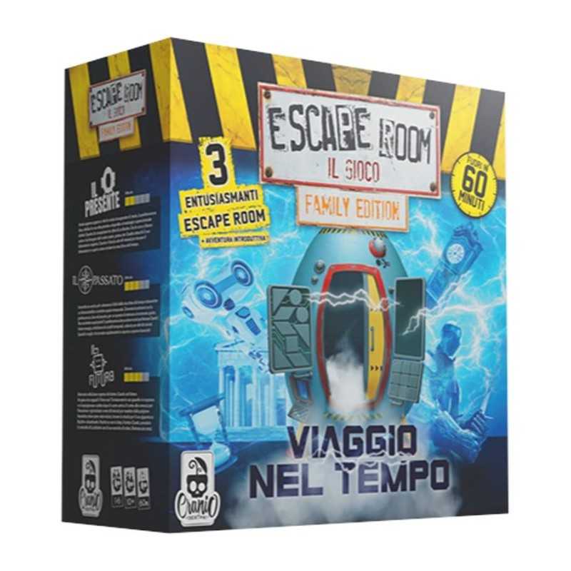 ESCAPE ROOM il gioco VIAGGIO NEL TEMPO con 3 scenari FAMILY EDITION ...