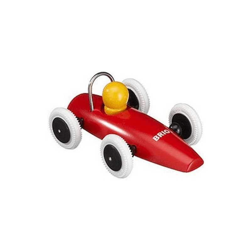 MACCHINA DA CORSA race car BRIO in legno IN 4 COLORI età 12 mesi