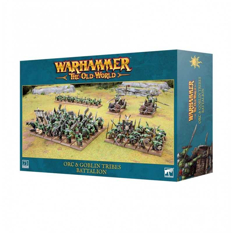 ORC & GOBLINS TRIBES BATTALION set di miniature CITADEL warhammer THE ...