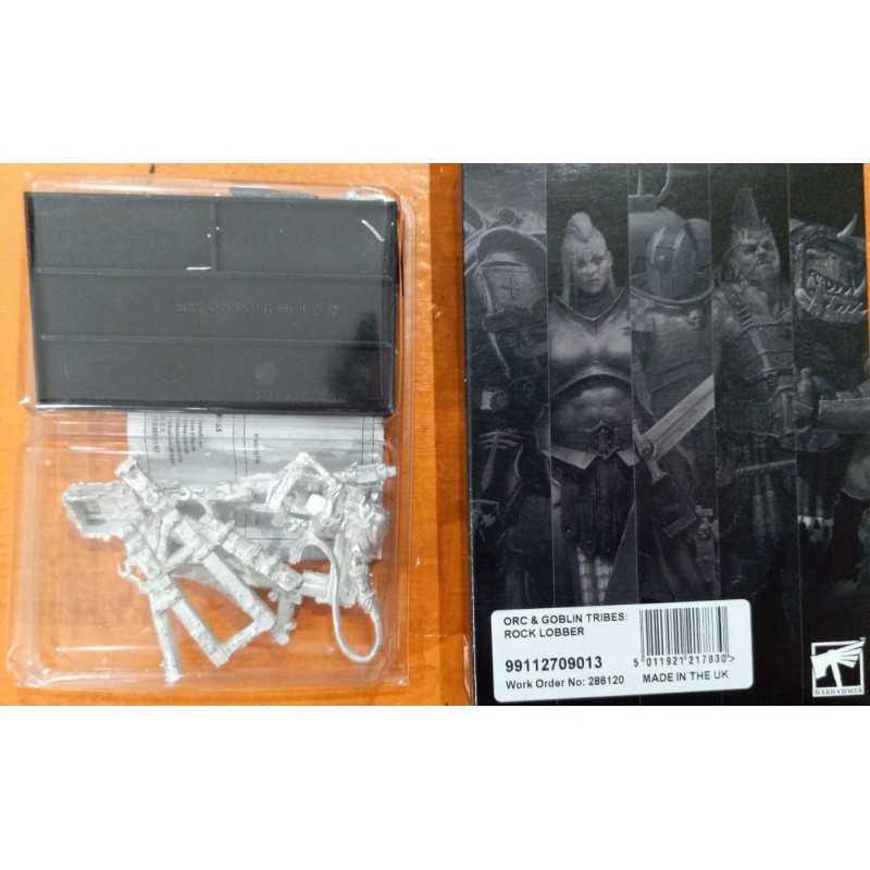 ROCK LOBBER set di miniature ORC & GOBLIN TRIBES warhammer THE OLD ...